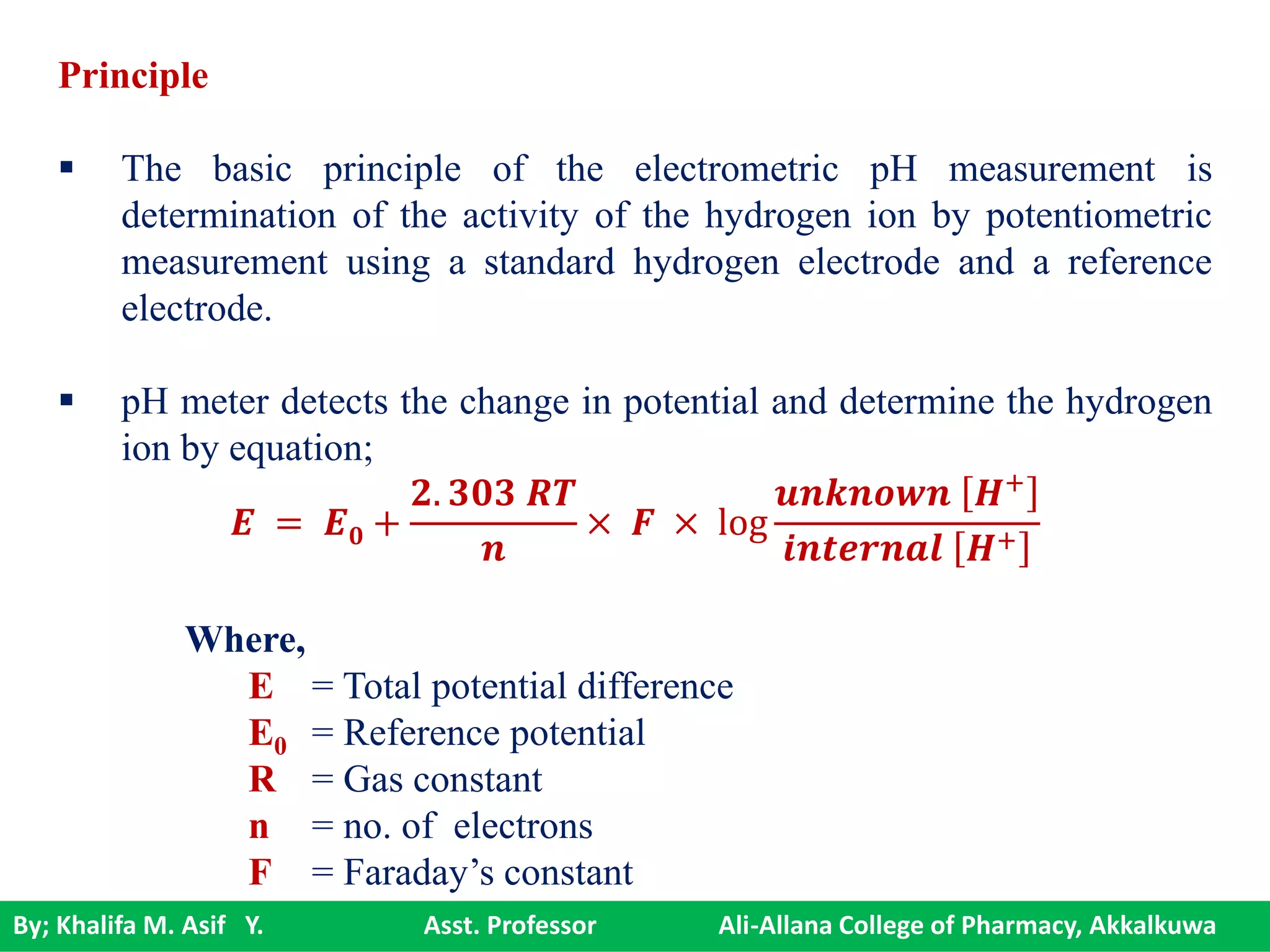 Ph, buffers & isotonic solution | PDF