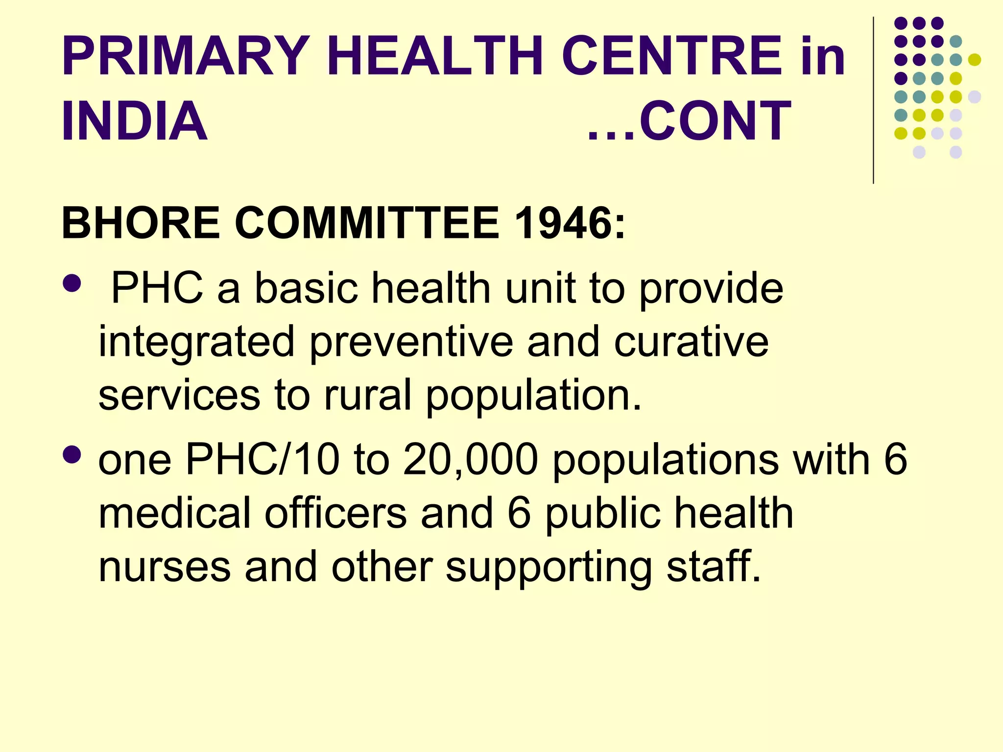 Primary Health Centre | PPT