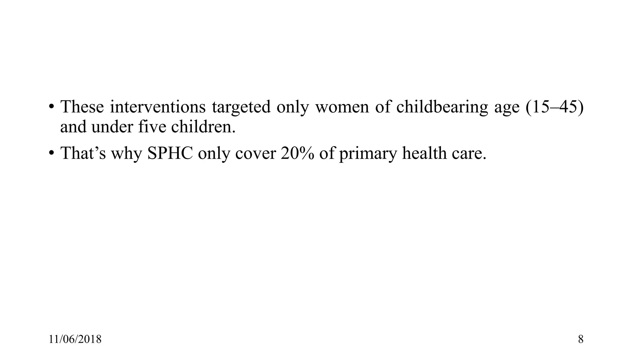 Selective Vs Comprehensive Primary Health Care in Nepal | PPTX
