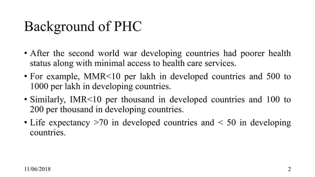 Selective Vs Comprehensive Primary Health Care in Nepal | PPTX ...
