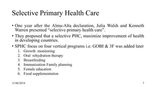Selective Vs Comprehensive Primary Health Care in Nepal | PPTX ...