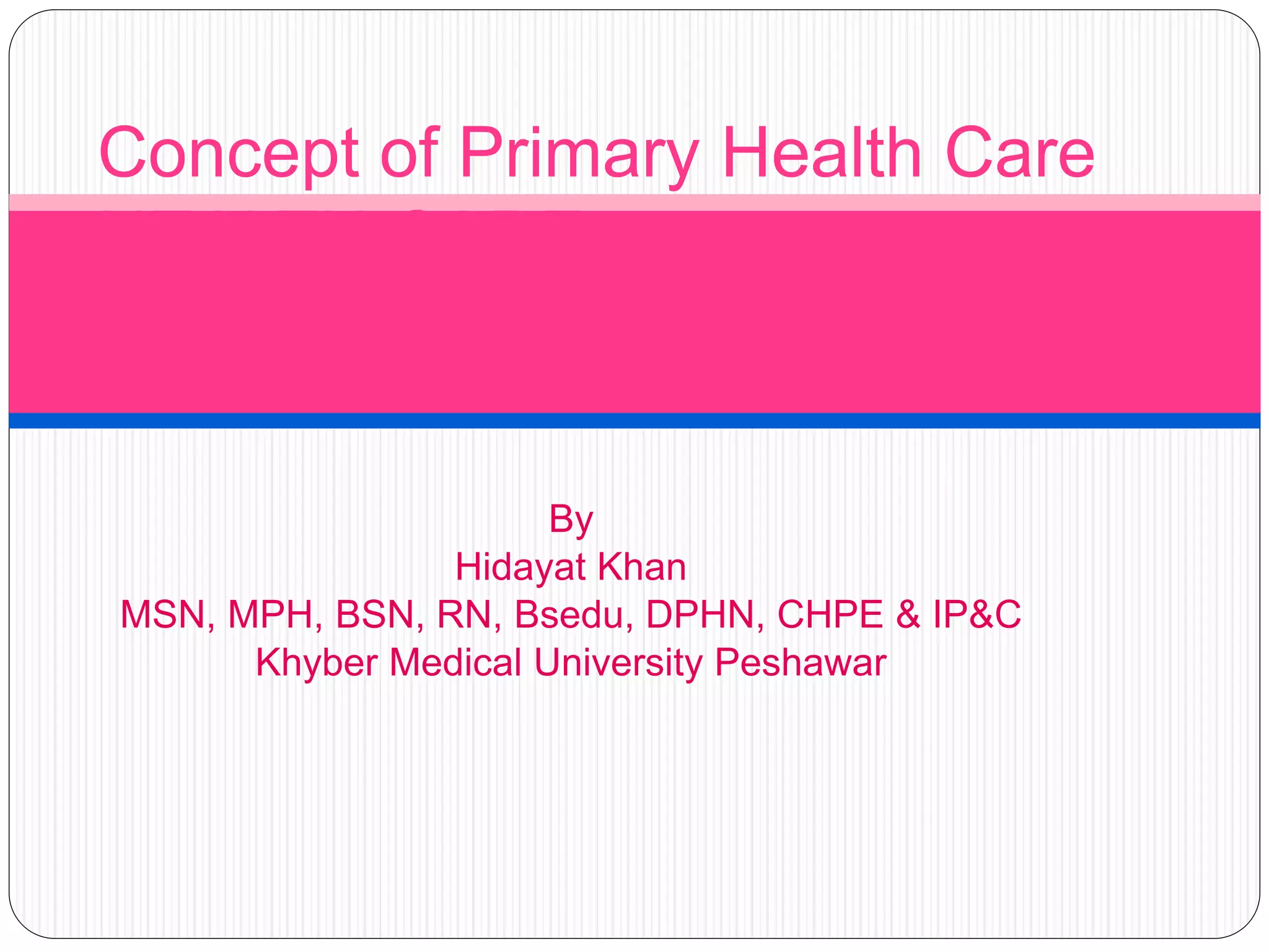 PHC .ppt phc | PPT