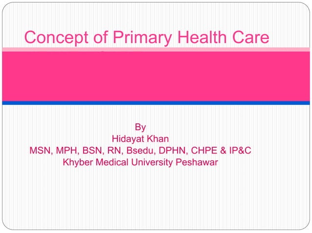 PHC .ppt phc | PPT