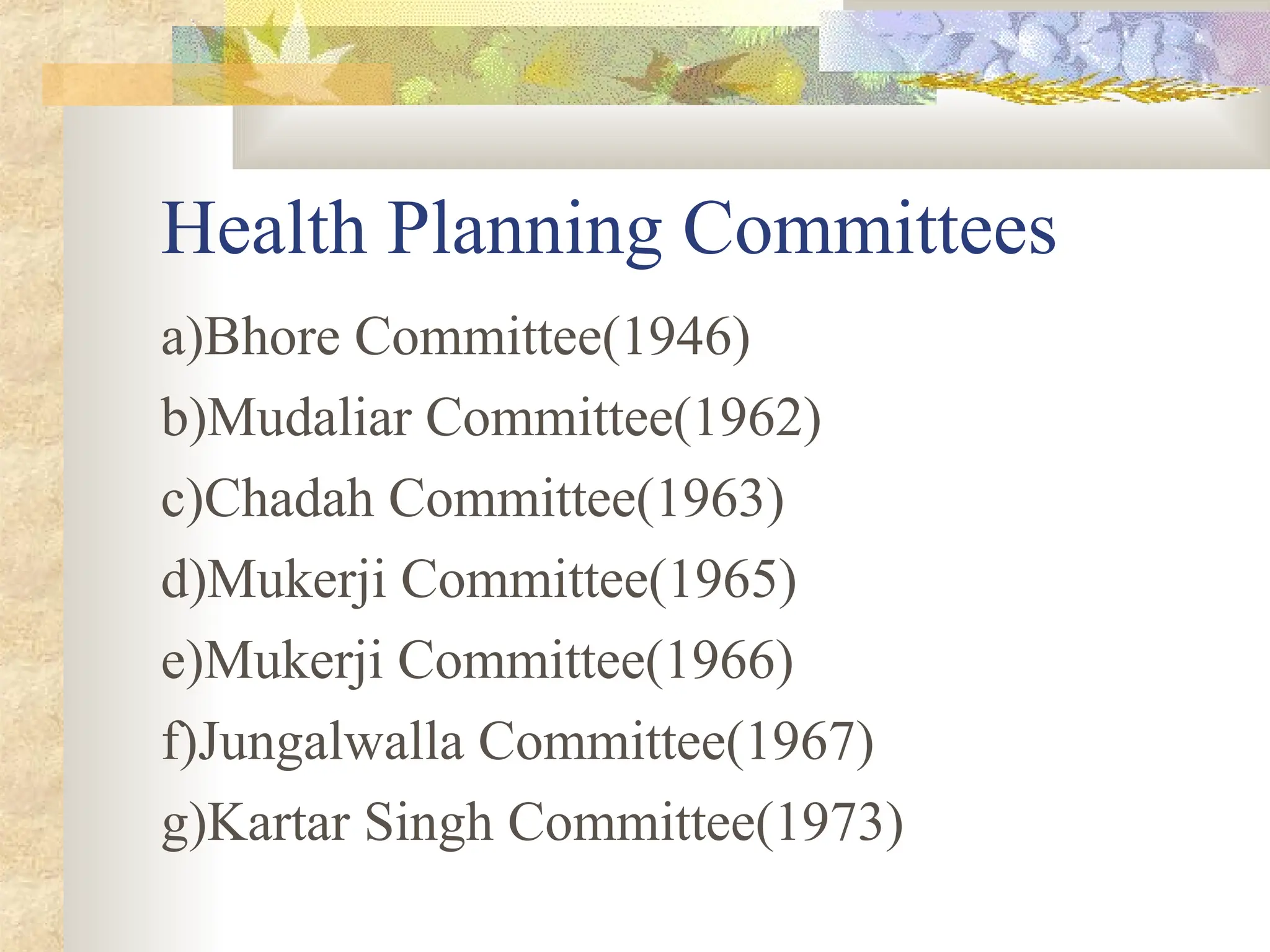 Primary health centre in public health dentistry | PPT