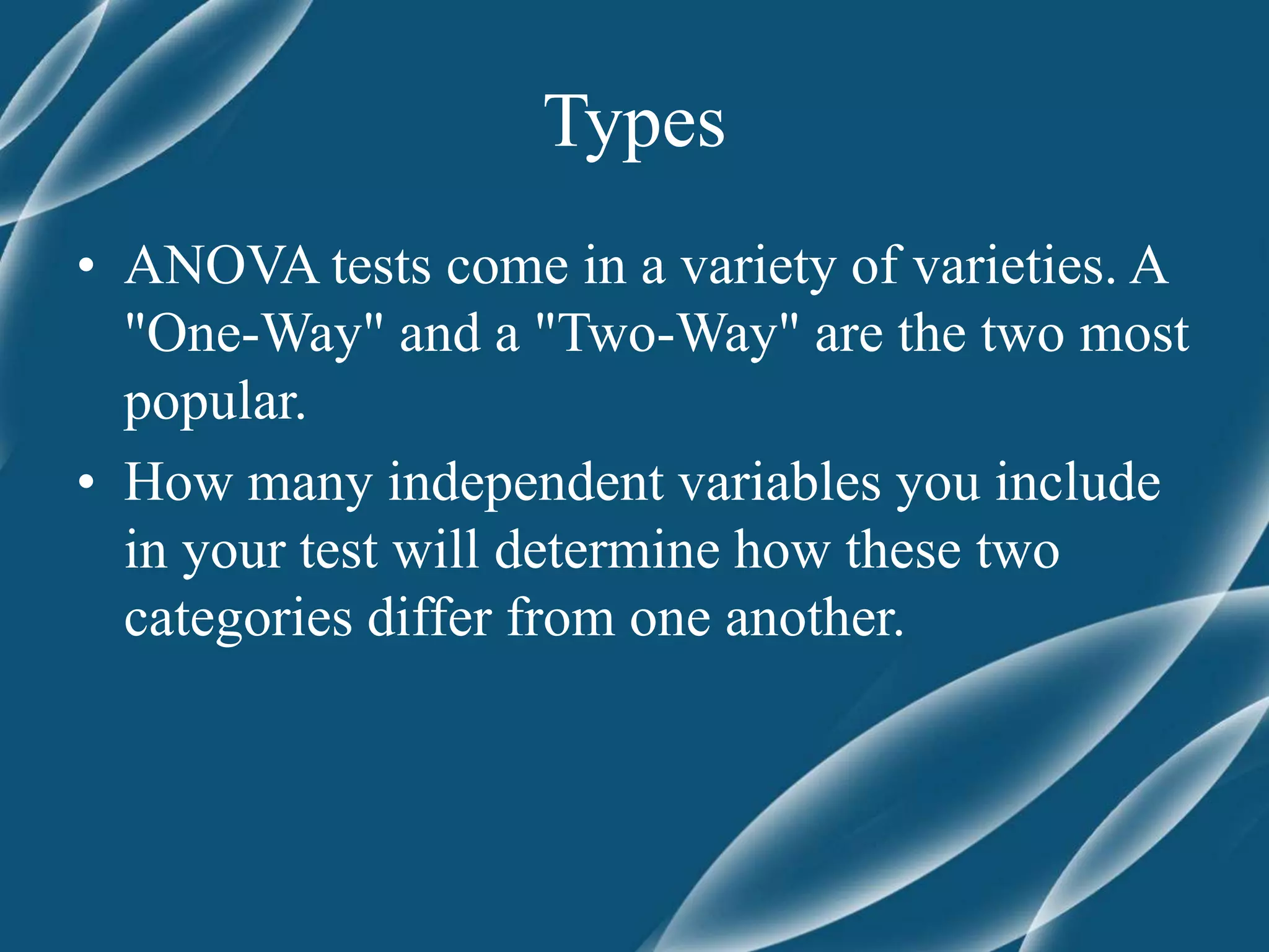 ANOVA Test | PPT