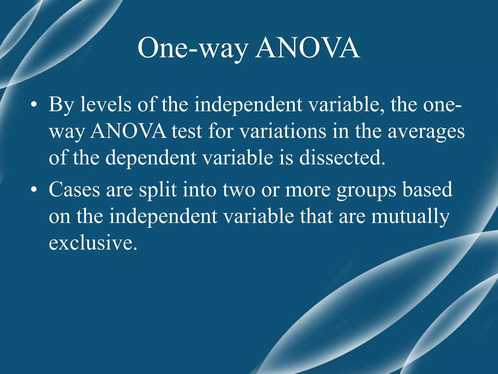 ANOVA Test | PPT