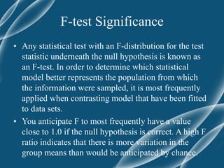 ANOVA Test | PPT