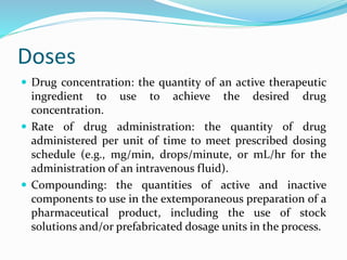 Pharmaceutical calculations 2 | PPTX | Pharmaceutical Industry | Industries