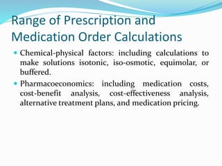 Pharmaceutical calculations 2 | PPTX | Pharmaceutical Industry | Industries