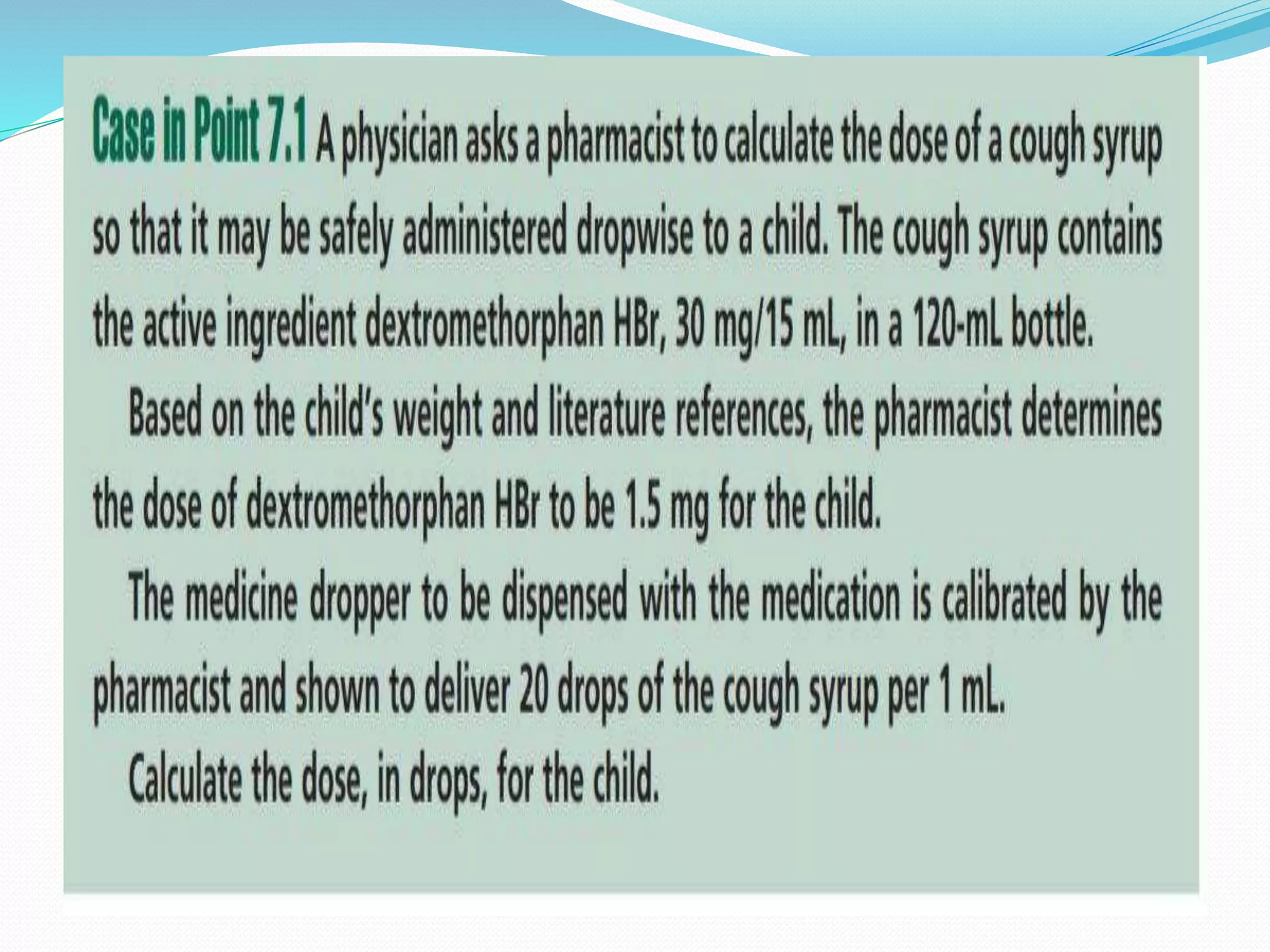Pharmaceutical calculations 4 | PPT