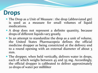 Pharmaceutical calculations 4 | PPTX