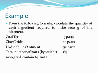 pharmaceutical calculations 6 | PPTX