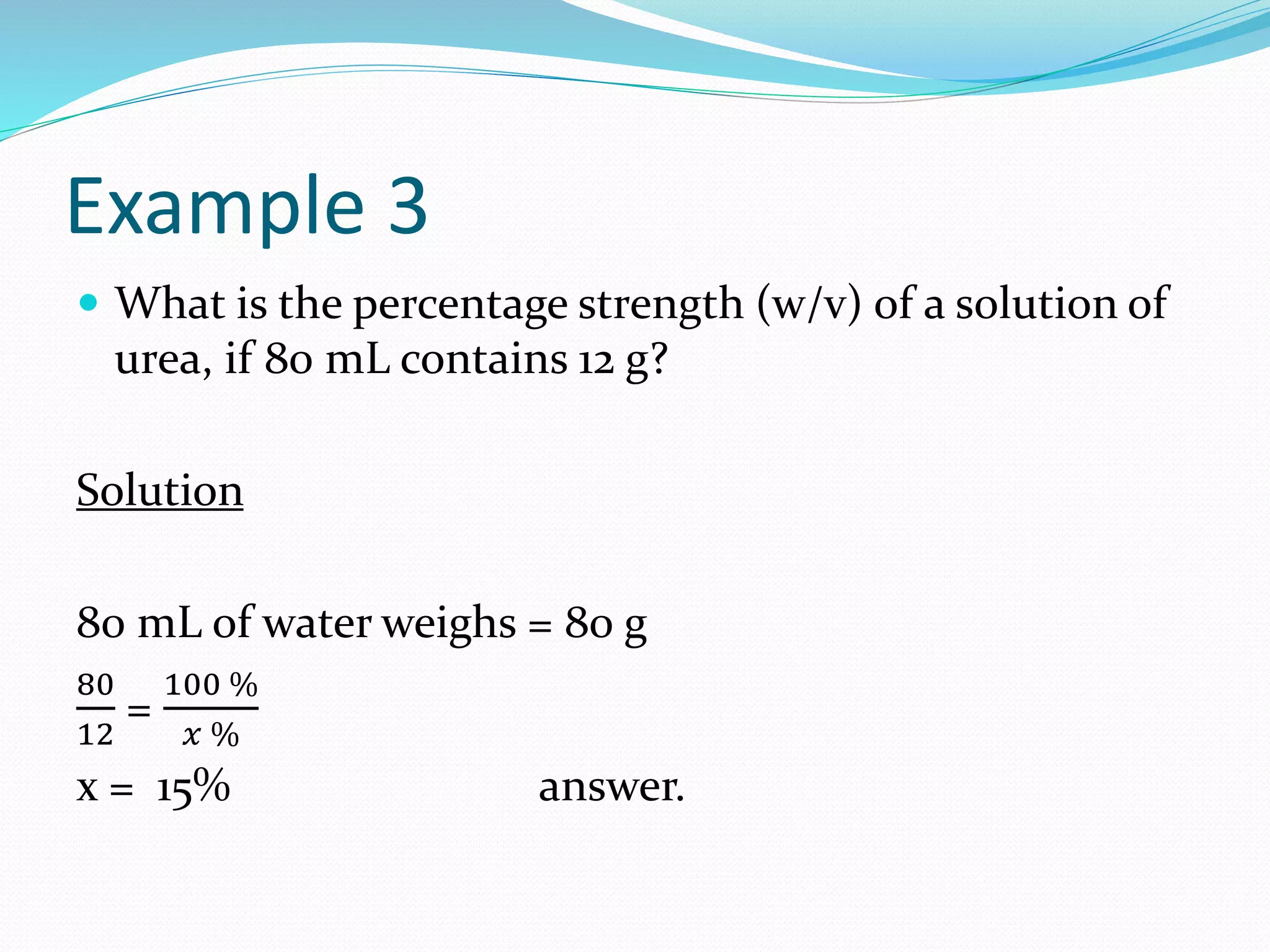 pharmaceutical calculations 8 | PPTX