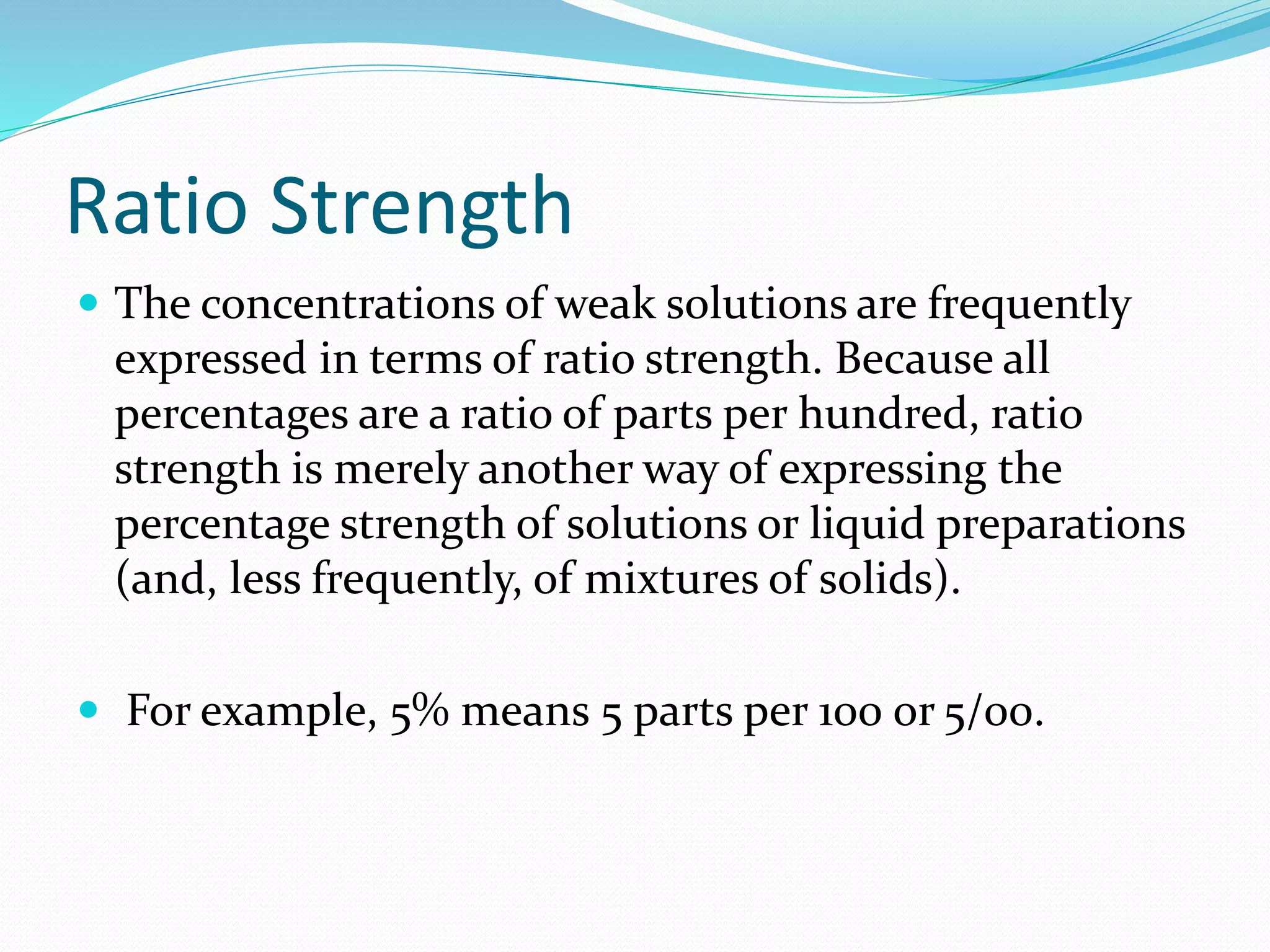 pharmaceutical calculations 8 | PPTX