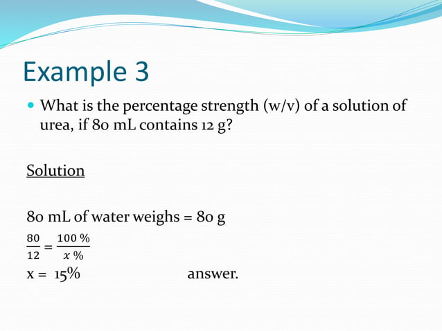 pharmaceutical calculations 8 | PPTX