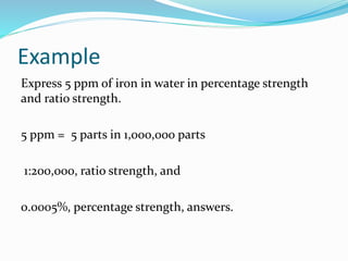pharmaceutical calculations 8 | PPTX