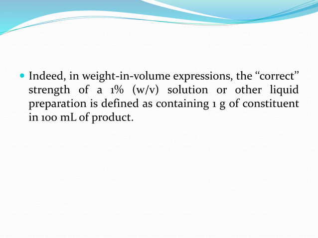 pharmaceutical calculations 8 | PPTX