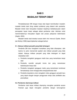 Pharmaceutical Care untuk Penyakit DM | PDF