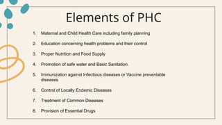 primary health care in epidemiology focusing on dental public health | PPT