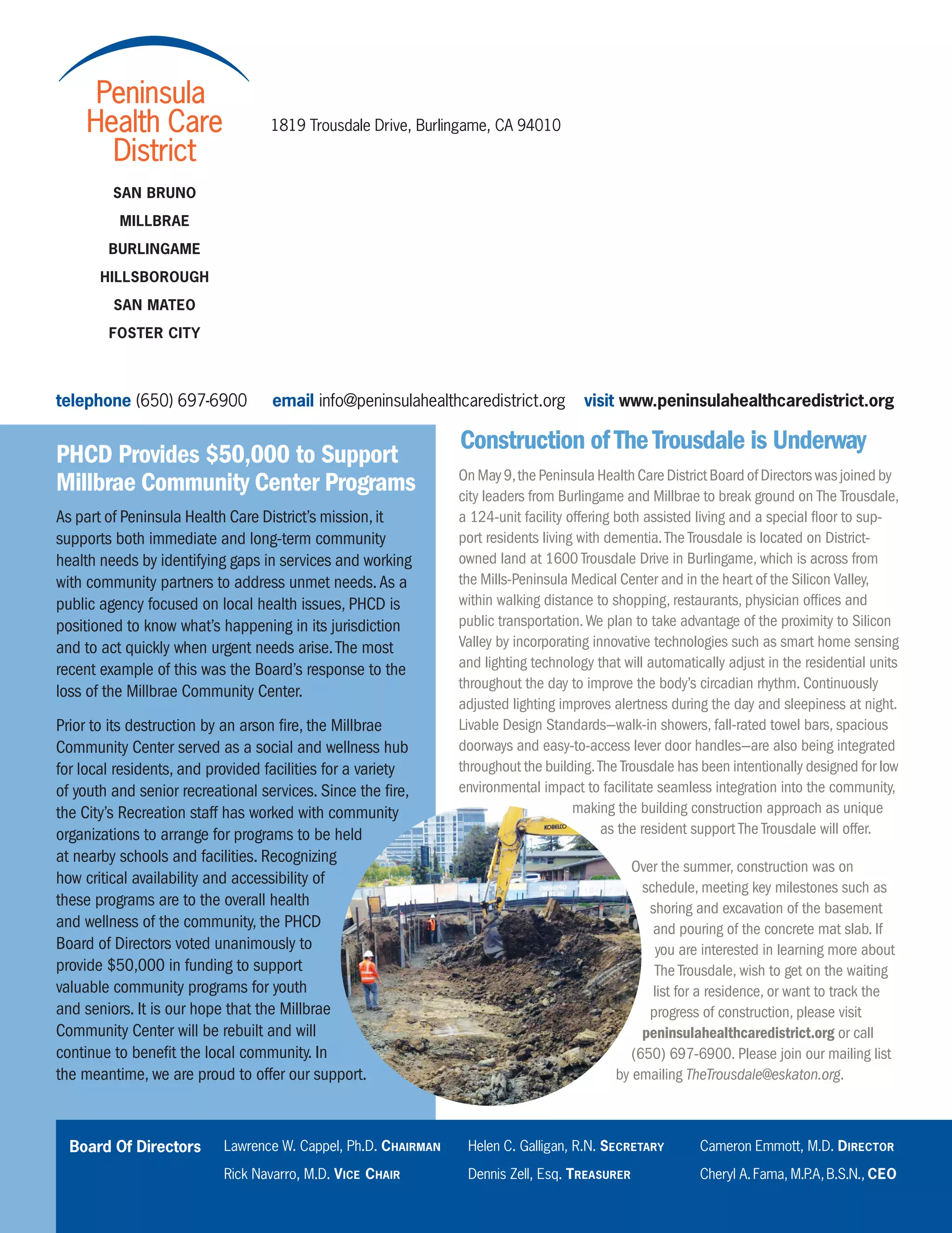 Newsletter Fall 2016 | PDF