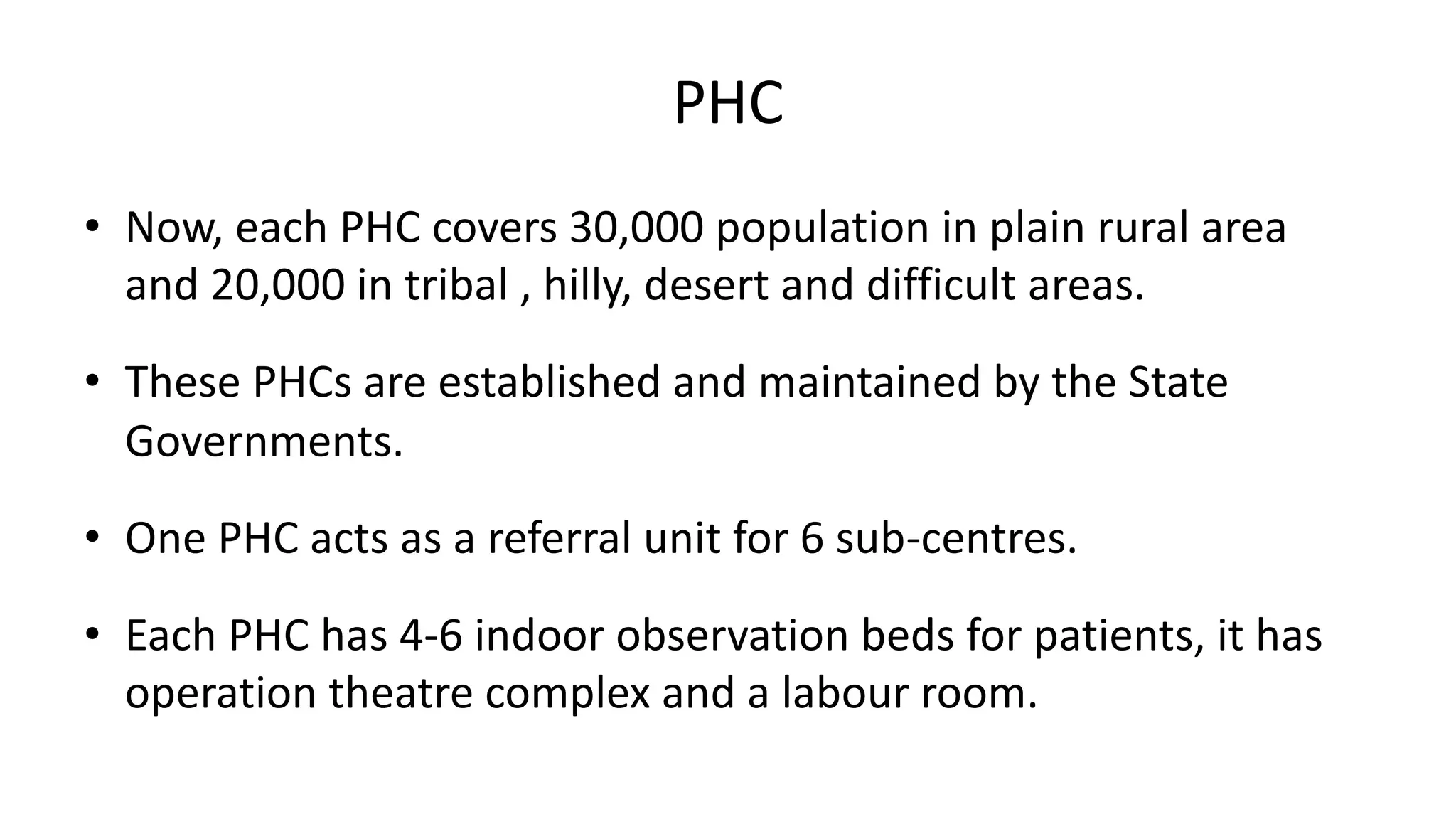 Primary Health Care in India | PDF