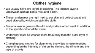 PERSONAL HYGIENE | PPTX