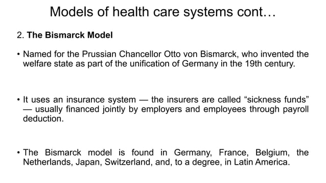 Health system development & National health policy | PPTX