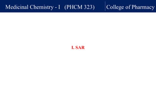 Structure activity relationship chemistry | PPTX