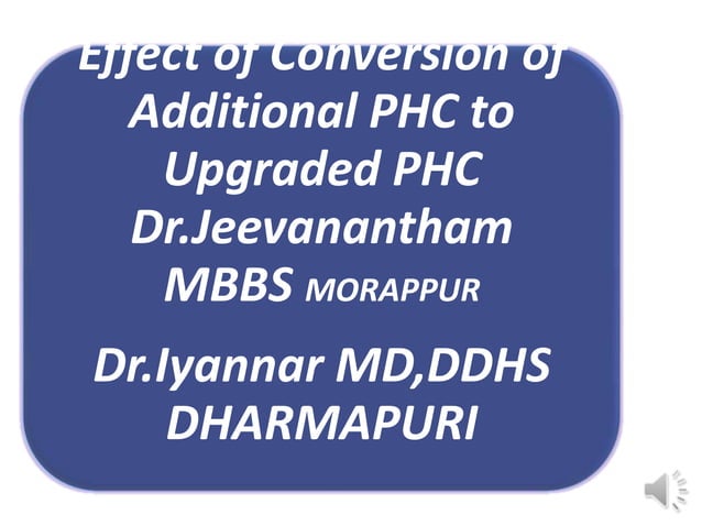 Phc morappur march upload part 1 .ppt