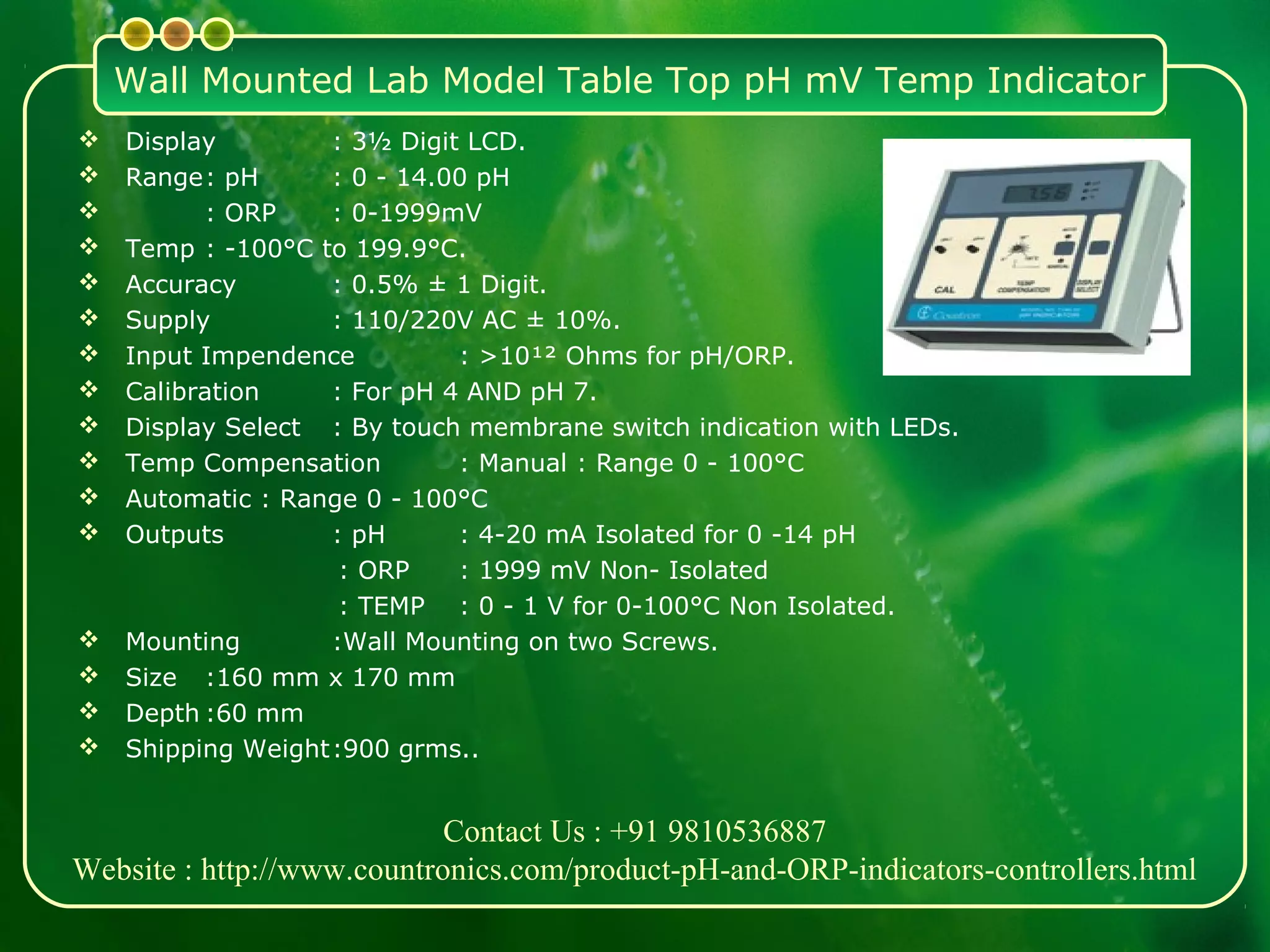 Ph controller | PPT