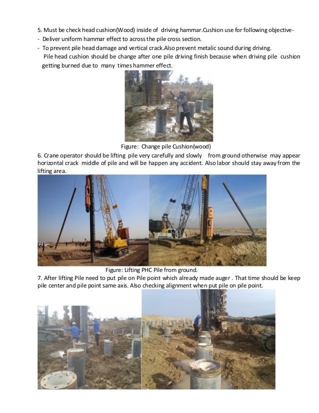 spun pile method statement - Sally Vaughan