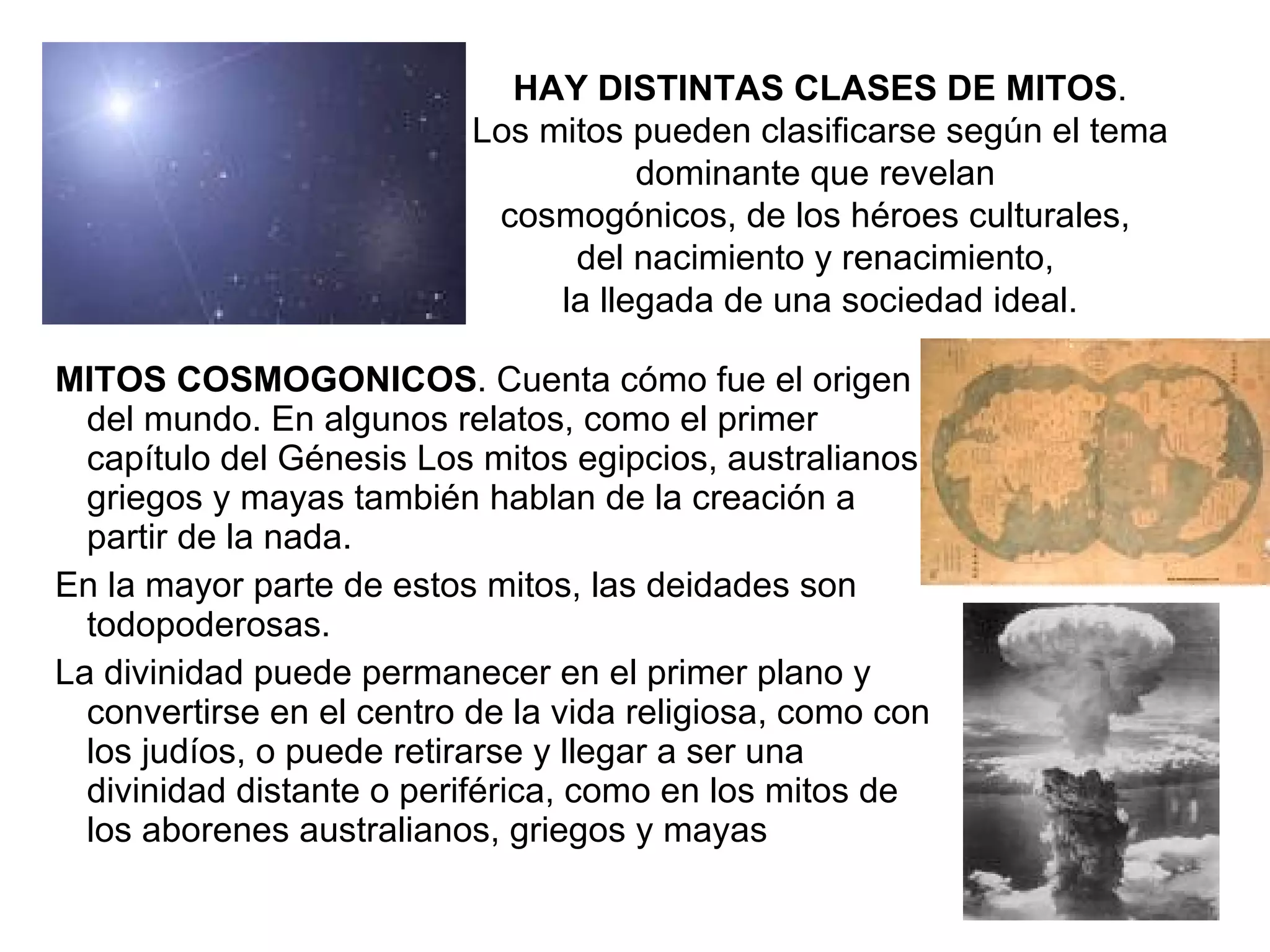 Definición de religion, simbolos, mitos | PPT