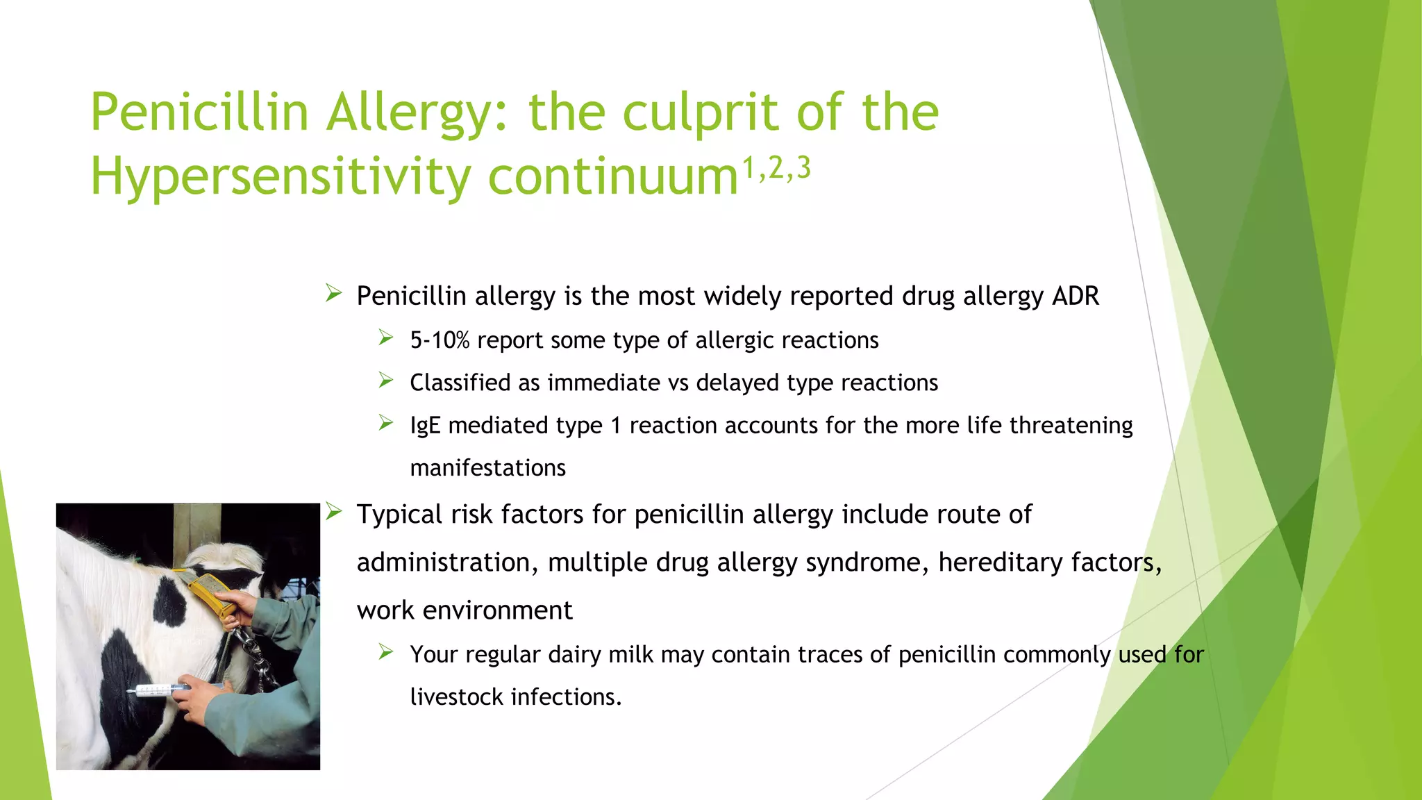 Cephalosporin use on Penicillin Allergy patients | PPT