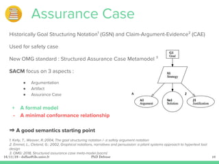 Justification Factory : From justification requirements elicitation to ...