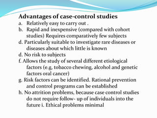 case control study | PPTX