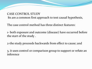 case control study | PPTX | Cancer | Diseases and Conditions