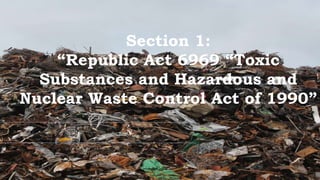 REPUBLIC-ACT-6969.pptx | Substance Abuse | Diseases and Conditions