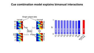 PhD Thesis: Bimanual touch and cortical encoding models of sensory cue integration | PPT