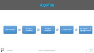 Final PhD defense presentation | PPT