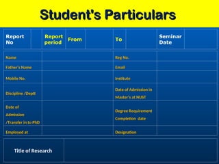 PhD- Research Progress-Presentation-Template.ppt