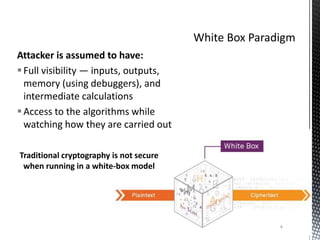 White-Box HMAC. Make your cipher secure to white-box attacks. | PPT