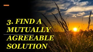 strategies for conflict resolution ppt | PPTX