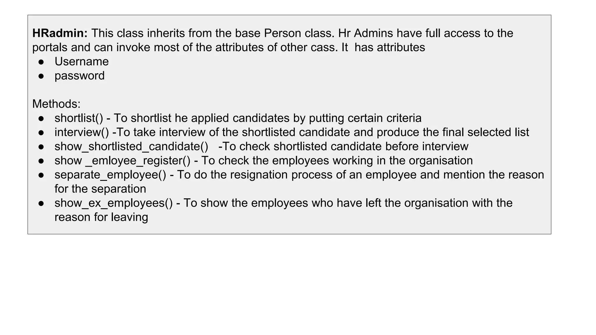 HR Recruitment System | PPTX | Programming Languages | Computing