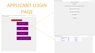 HR Recruitment System | PPTX | Programming Languages | Computing