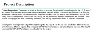 HR Recruitment System | PPTX