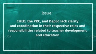 PhD 306 - Alignment of CHED, PRC, AND DEPEDReport.pptx