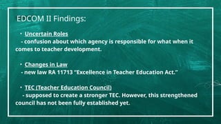 PhD 306 - Alignment of CHED, PRC, AND DEPEDReport.pptx