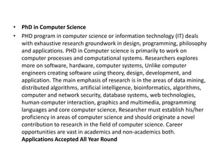 PhD Admission [www.writekraft.com] | PPT