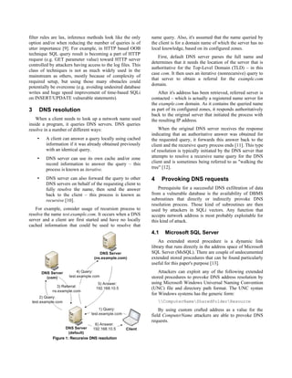 Data Retrieval over DNS in SQL Injection Attacks | PDF