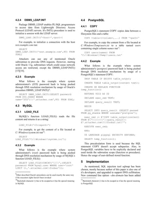 Data Retrieval over DNS in SQL Injection Attacks | PDF